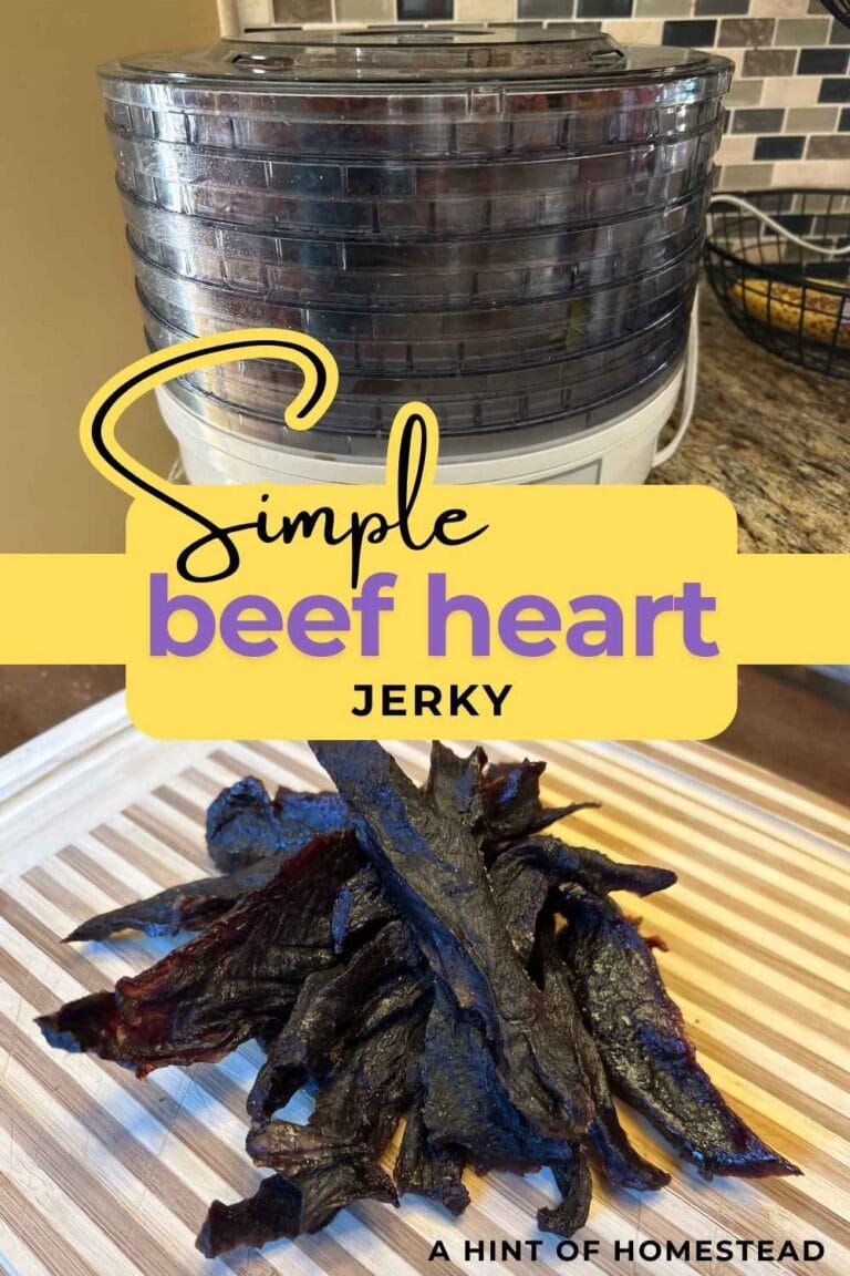 Simple Beef Heart Jerky: How to Make the Perfect Snack - A Hint of ...